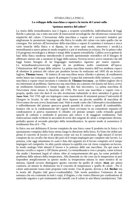 Le Macchine Termiche Dispense Di Fisica Docsity