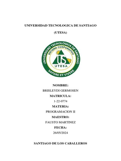 programación 2 tarea 1 pdf java lenguaje de programación red