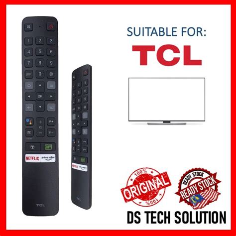 ORIGINAL TCL ANDROID TV REMOTE CONTROL M SIA STOCK REPLACEMENT WITH