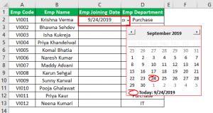 Excel Date Picker How To Insert Step By Step Examples
