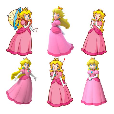 Princess Peach Png Bundle Princess Peach Png Clipart Set Princess