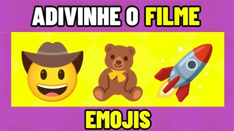 ADIVINHE O FILME PELOS EMOJIS Quiz do Gênio Quiz