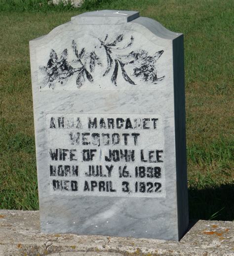 Anna Margaret “annie” Wescott Lee 1898 1922 Homenaje De Find A Grave