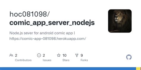 GitHub Hoc081098 Comic App Server Nodejs Node Js Sever For Android