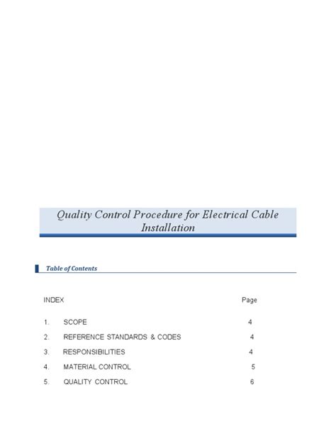 Qcp E 04 Cable Install Proc Issue 1 Pdf Electrical Connector