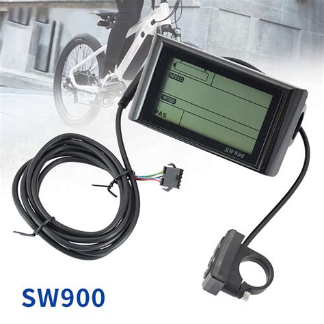 E Bike Sw900 Lcd Display Meter Control Panel 2436 Porównaj Ceny