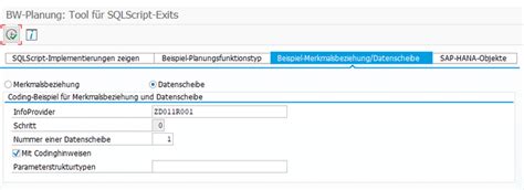 Sap Planung Flexible Datenscheiben In Sap Bpc Mit Abap Und Sqlscript
