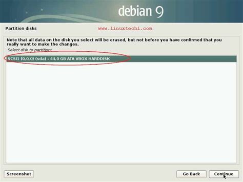 Debian Stretch Installation Guide With Screenshots