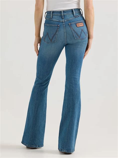Womens Wrangler Retro® Bailey High Rise Flare Jean