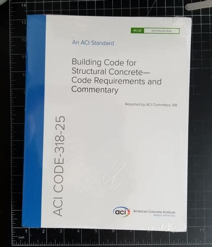 Aci Code 318 25 Building Code For Structural Concrete Code Requirements