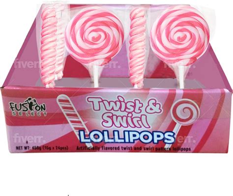 Light Pink Candy Sticks 80 Sticks Grocery And Gourmet Food