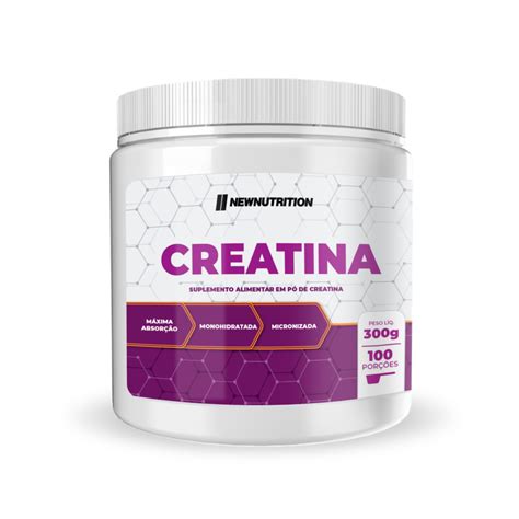 Creatina Monohidratada Micronizada Pura NewNutrition 300g