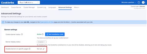 How Can I Disable The Banner On Specific Pages Cookieyes