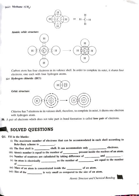 SOLUTION Atomic Structure Sample Questions With Answers Studypool
