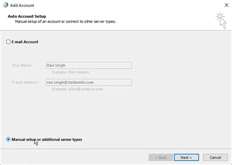 solved error 0x8004010f outlook data file cannot be accessed