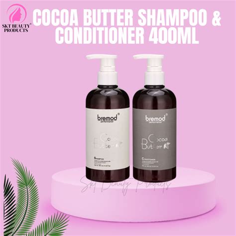 Bremod Cocoa Butter Hair Shampoo And Conditioner 400ml Lazada Ph