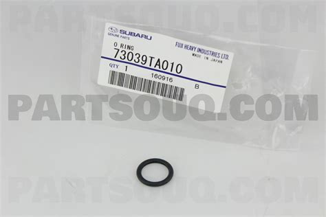 O RING 73039TA010 | Subaru Parts | PartSouq