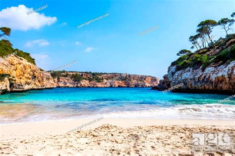 Calo Des Moro Beach Mallorca Stock Photo Picture And Low Budget Royalty Free Image Pic Esy