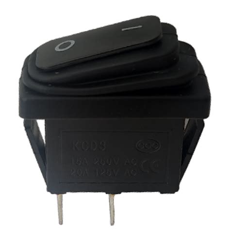 Boton Interruptor 2 Pines Negro 2 Pases Sitio Import