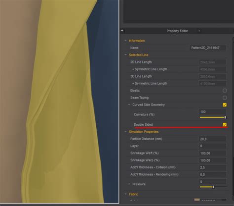 Help How To Make Double Sided Material Rmarvelousdesigner