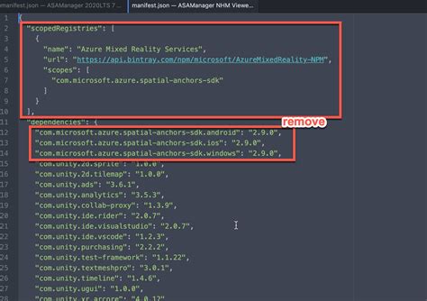 Resolve Azure Spatial Anchor Unity Package Issue On Mac 1st May 2021