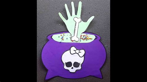 Казанок Відьми Хелловін Witchs Cauldron Halloween Поробки з паперу Youtube