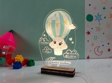 Φωτιστικό Led Μπλε Αερόστατο T And Design