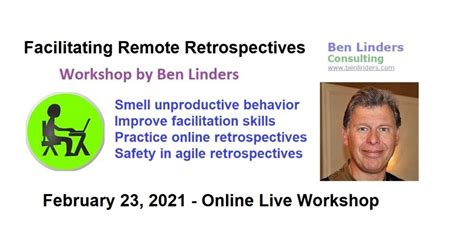 More Agile Workshops In February And March 2021 Ben Linders