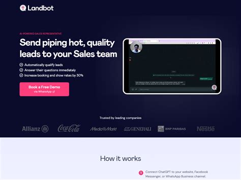Landbot AI Cosè prezzi a chi può servire AIToolBox it