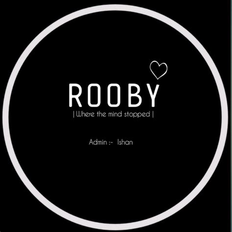 Rooby 01 Youtube
