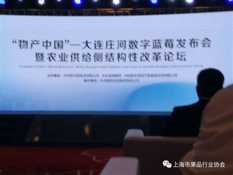 “物产中国——大连庄河数字蓝莓发布会”在沪成功举办 上海市果品行业协会相关负责人出席农业