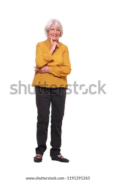 Full Body Older Woman Foto De Stock 1191291265 Shutterstock