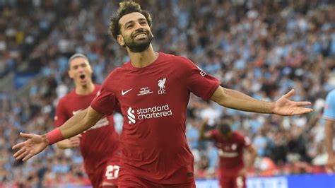 Foto Mohamed Salah Dan Firmino Mengerikan Liverpool Bantai Rangers 7 1