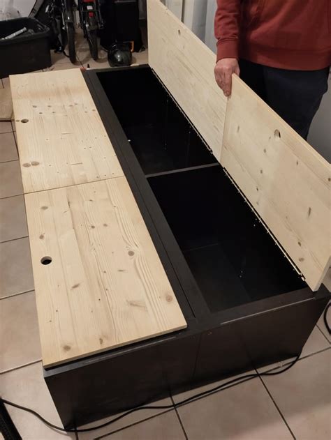 Ikea Kallax Sofa With Storage R Ikeahacks