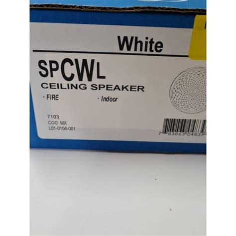 System Sensor Fire Alarm Speaker Spcwl