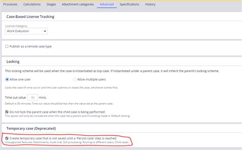 Create Temporary Case In Pega Case Type Support Center