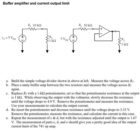 Buffer Amplifier And Current Output Limit A Build