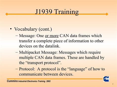 J1939 Protocol Training Communicationppt