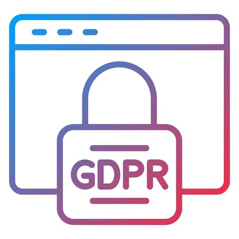 Premium Vector Vector Design Gdpr Icon Style