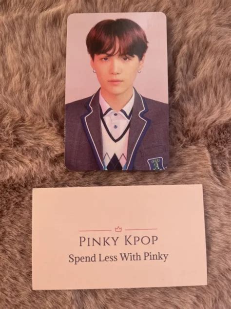 BTS SUGA Love Yourself Official Photocard FREEBIES EUR PicClick FR