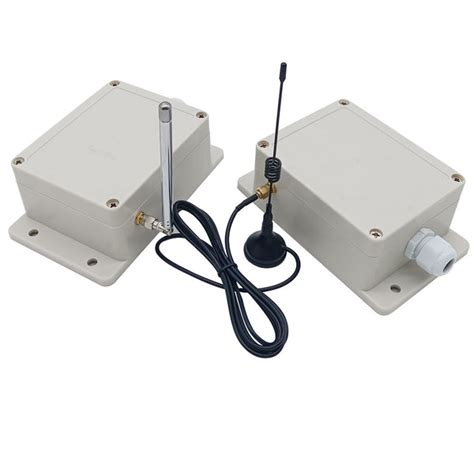 5km Long Range Transmitter And Receiver Kit Dry Contact Input Output Wireless Remote Switches
