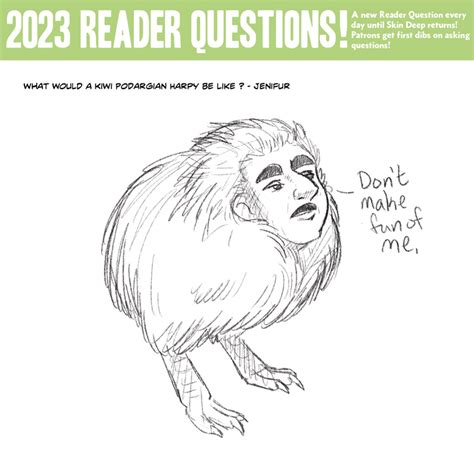 2023 Reader Question 108 Skin Deep