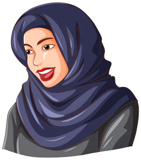 Hijabi Woman Illustration Muslim Clipart Graphic By 4002154