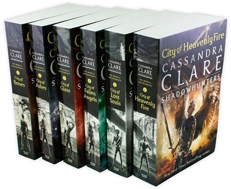 Cassandra Clare Set 6 Books Collection Mortal Instruments Series Brand
