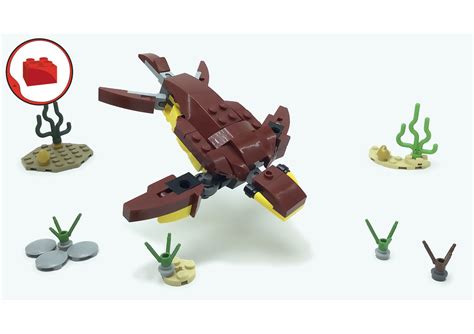 Lego Moc Sea Turtle Lego Creator 31102 By Bricks Ideas Rebrickable
