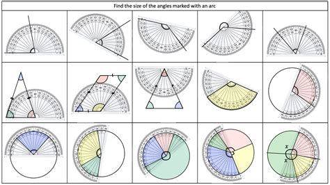 Measuring Angles Mathshko