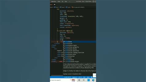 Text Hover Effect Using Html And Css Shorts Youtube