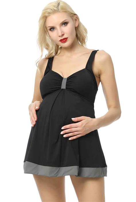 Kimi Kai Maternity Teresa Upf 50 One Piece Maternity Swim Dress