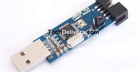 USB ASP ISP Programmer For ATMEL AVR ATMega ATTiny With FRC Cable
