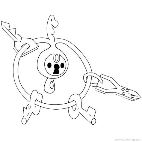 Nickit Pokemon Coloring Pages